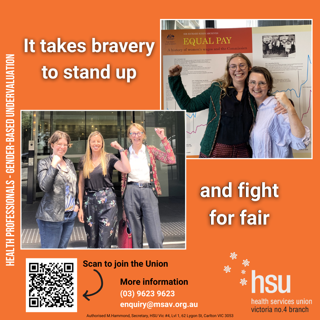 Health Professionals and Gender-based Undervaluation - MSAV VPA AHP HSU